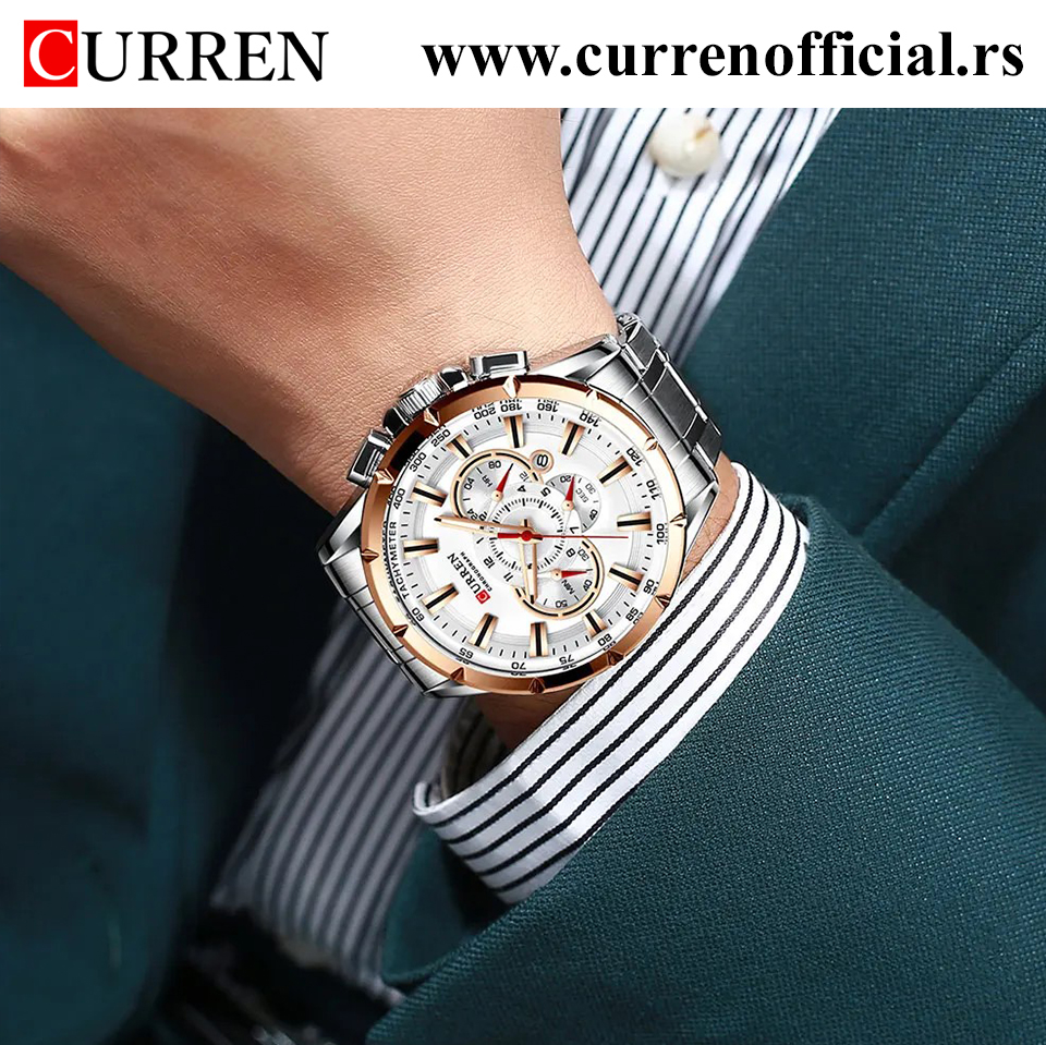 Curren 8363 Elegant Stainless Steel Watch - Curren Satovi